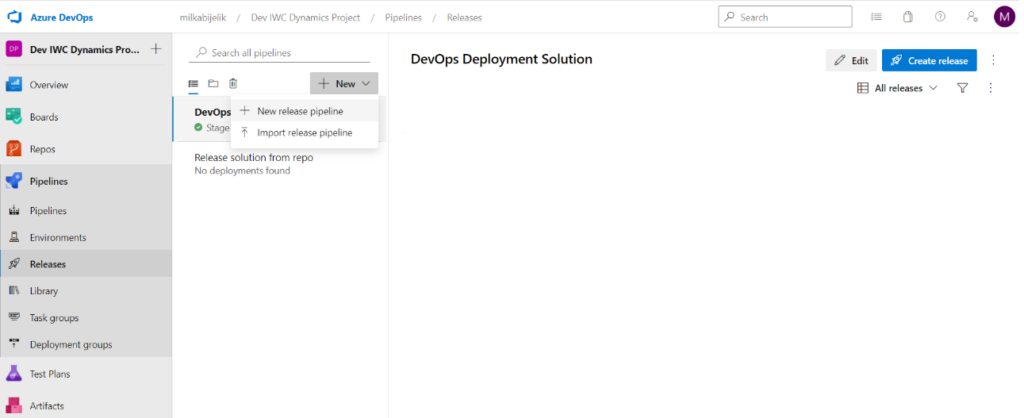 Deploying Power Platform Solutions by Using Azure DevOps - IWConnect